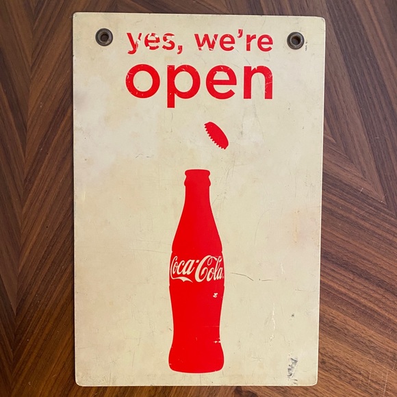 Art | Vintage Coco Cola Sign | Poshmark